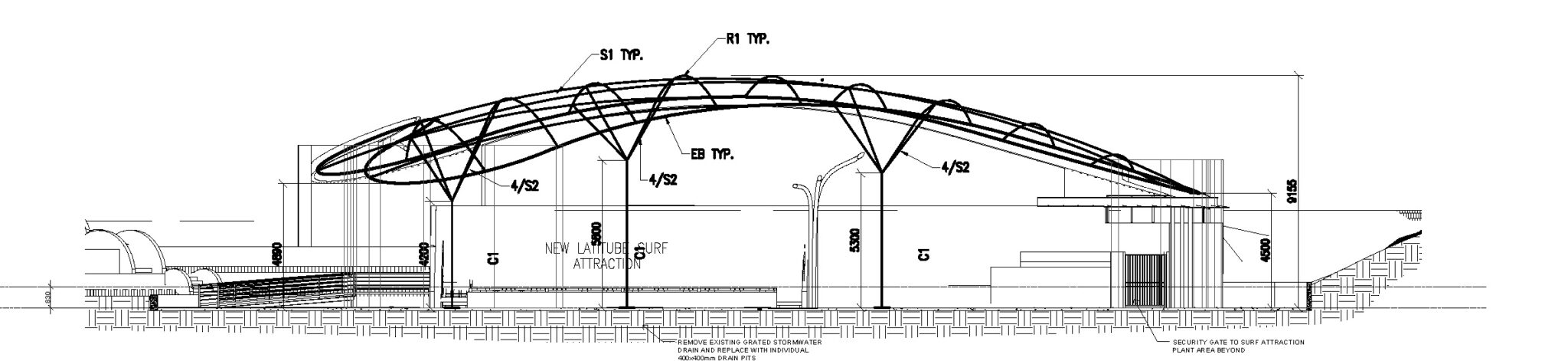Case Study | Ryde Aquatic Centre PTFE Shade Structure | MakMax Australia
