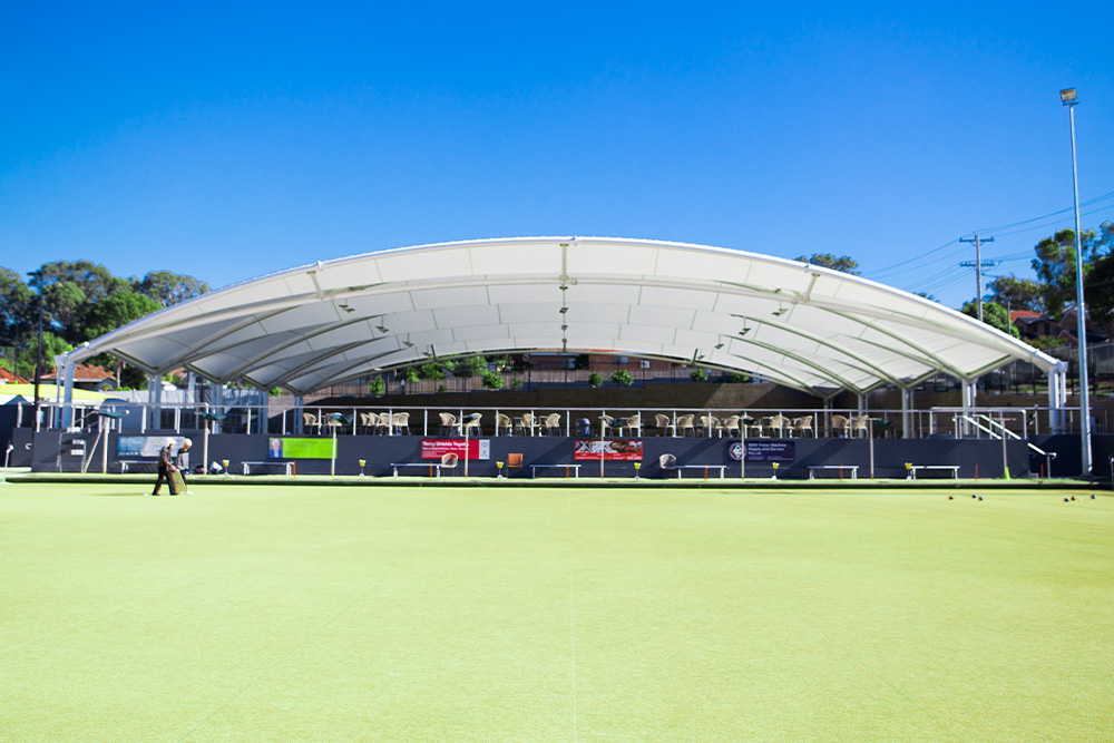 Case Study | Wenty Leagues Bowling Club Canopy | MakMax Australia