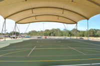 Case Study | ACU Sports Court Canopy | MakMax Australia