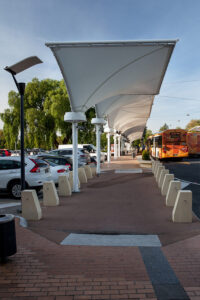 Case Study | Chadstone Bus Station Canopies | MakMax Australia
