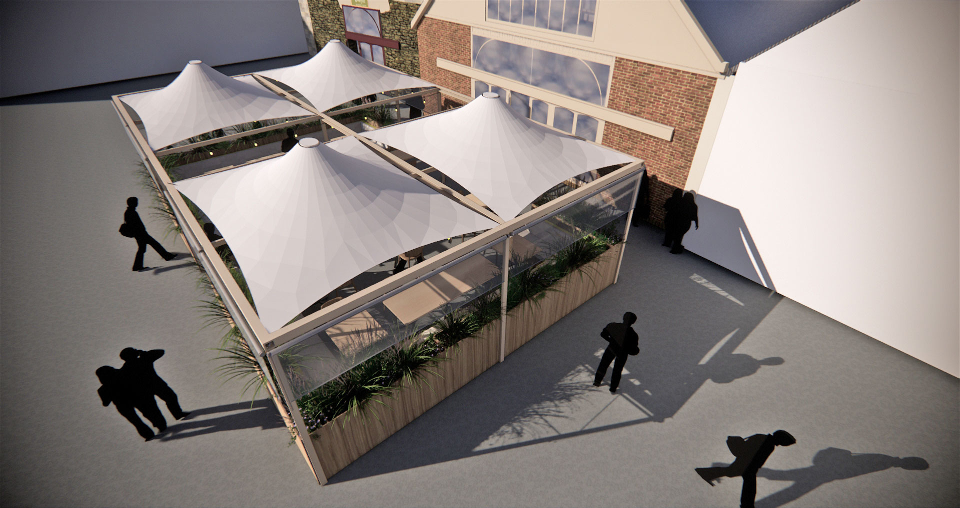 Case Study | Botanica Salamanca Square Pavilion | MakMax Australia