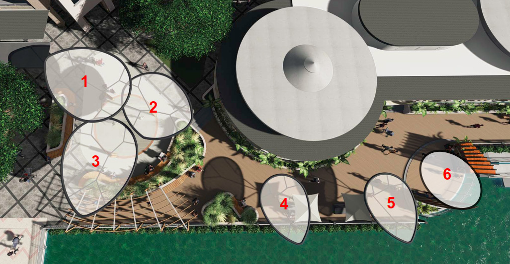 Case Study | Sunshine Plaza Leaf Structures | MakMax Australia